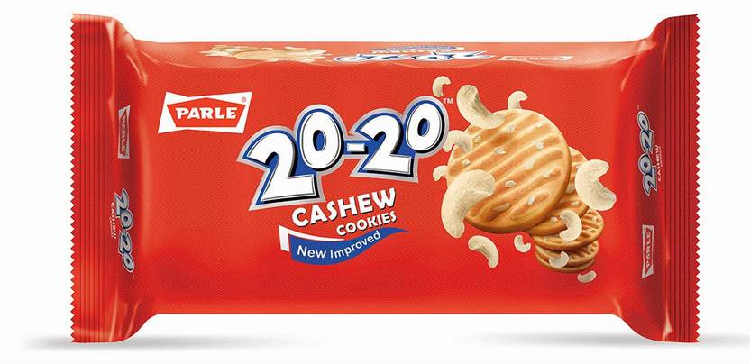 PARLE 20-20 Cashew Cookies Price in India - Buy PARLE 20-20 Cashew ...