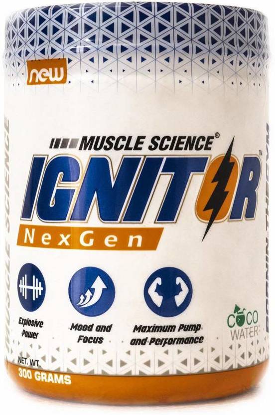 Muscle Science Ignitor NexGen Pre-Workout Protein Shake Price in India ...