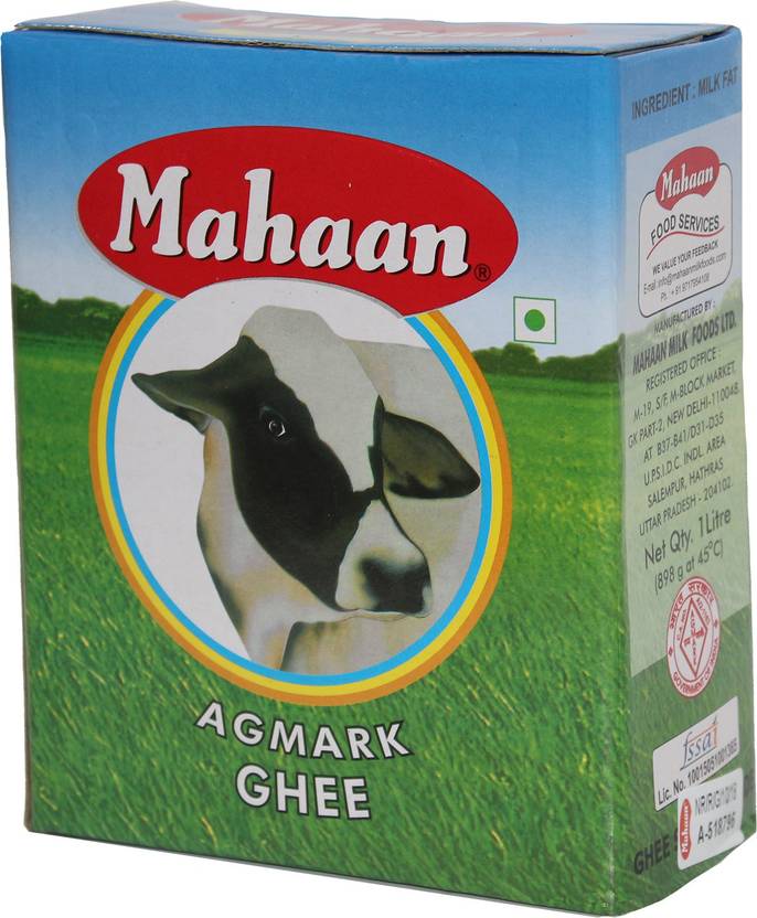 MAHAAN Pure Desi Ghee (Agmark Certified) Carton Price in India - Buy ...