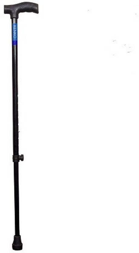 KENKO mobility i-2 ZED BLACK, L-type WALKING STICK/WALING CANE HEIGHT ...