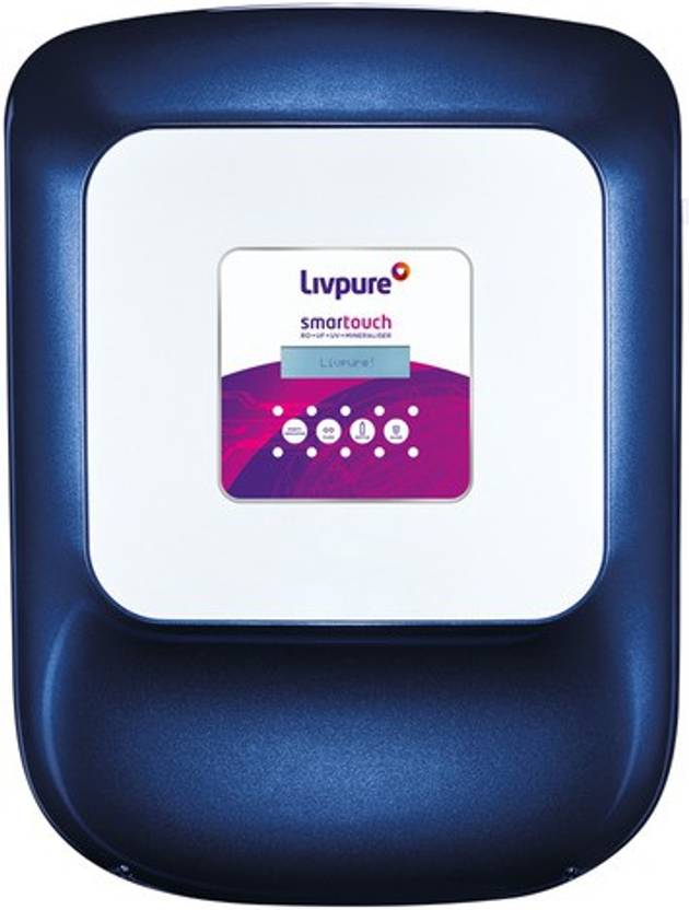 LIVPURE Smart Touch 8.5 L RO + UV + UF Water Purifier - LIVPURE ...