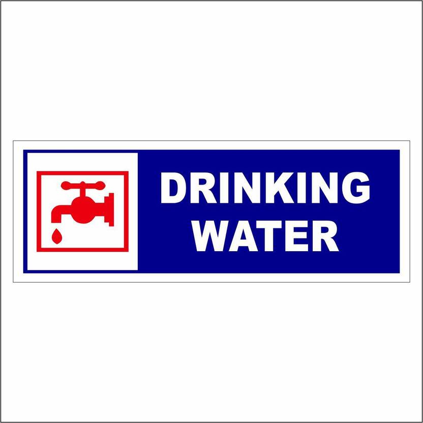 madhusigns MADHU - Drinking Water Sign board in 3mm thick foam sheet ...