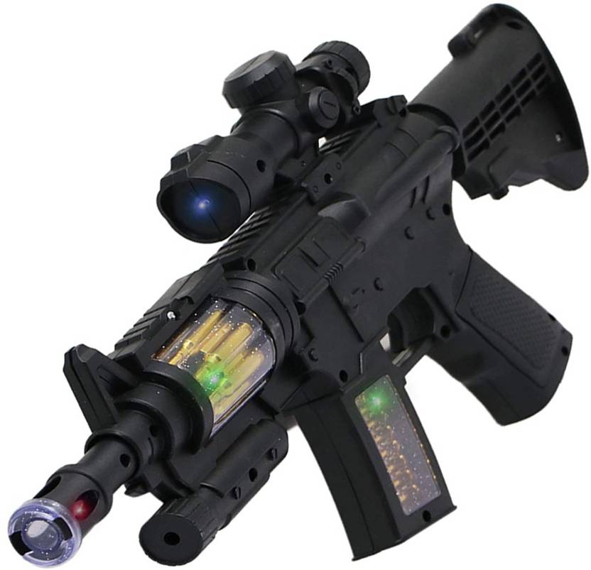 Toyvala Lovely Sub Machine Gun Toy Rifle - Toy Machine Gun Features ...