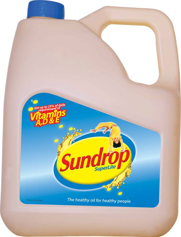 Sundrop Superlite Advanced Blended Oil Can Price in India - Buy Sundrop ...