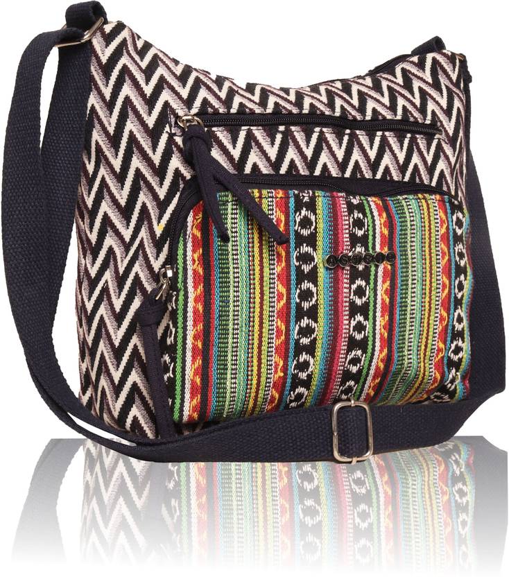ASTRID Black Sling Bag Sling bag for women and girls vibrant black ...