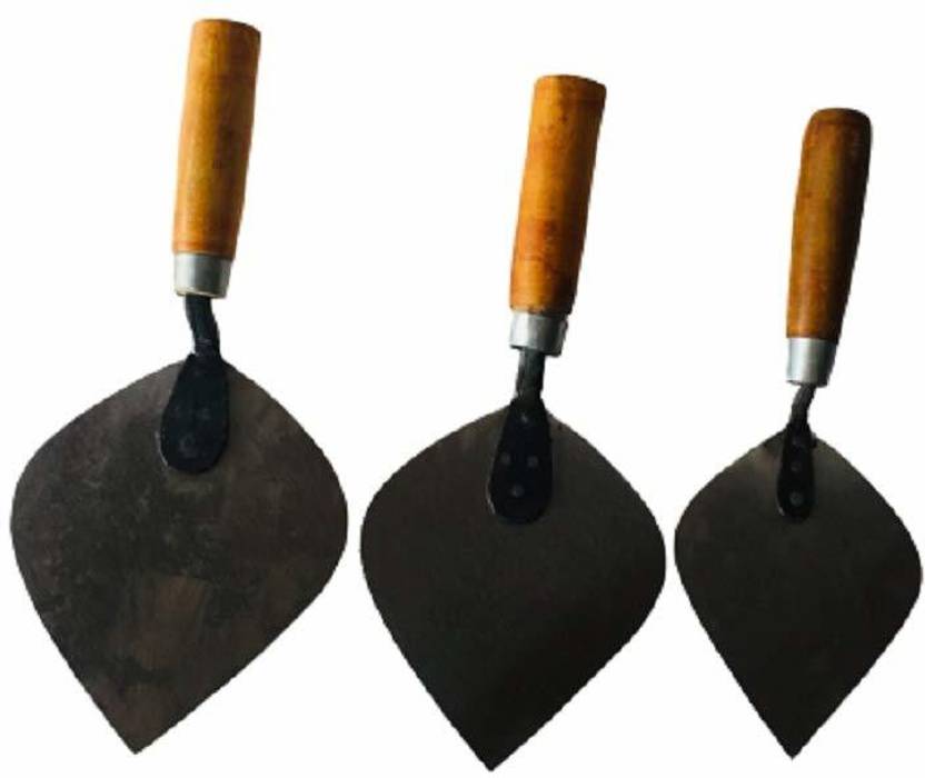 greengrow Premium Quality Wooden Handle Thapi_02 Steel Trowel Price in ...