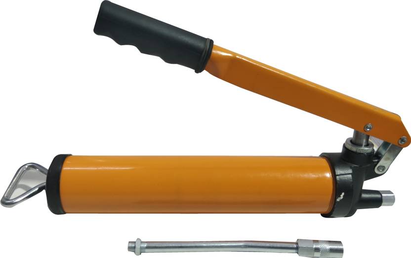 intenzo Heavy Duty Hand Operated Grease Gun 0.5L Steel Nozzle 9 Inch ...