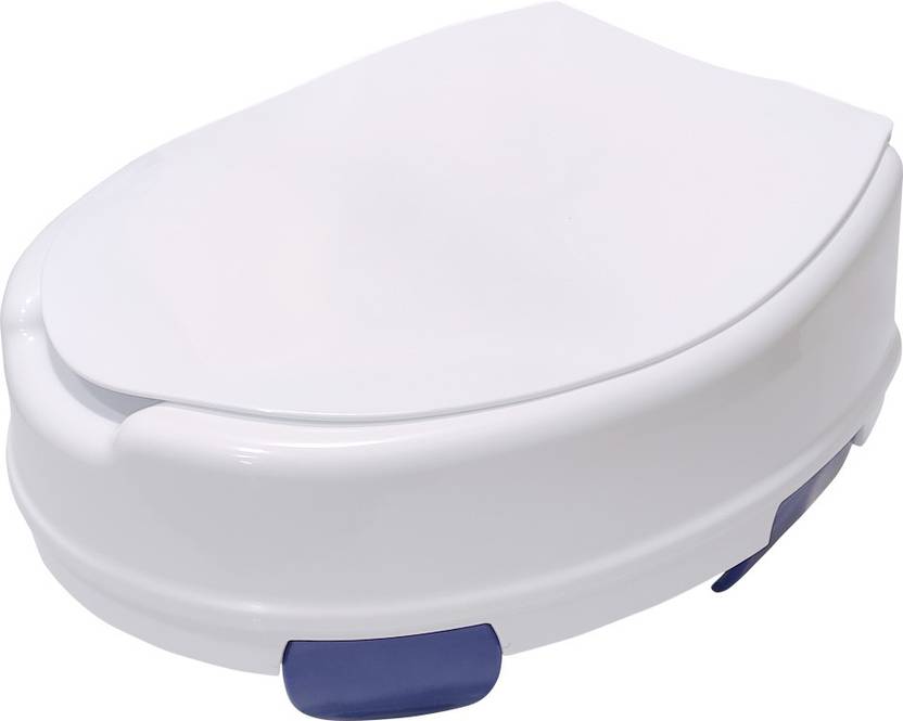 EASYCARE Commode Raiser with 4 Clamp Lock and Safe Lock Adds 4" to ...