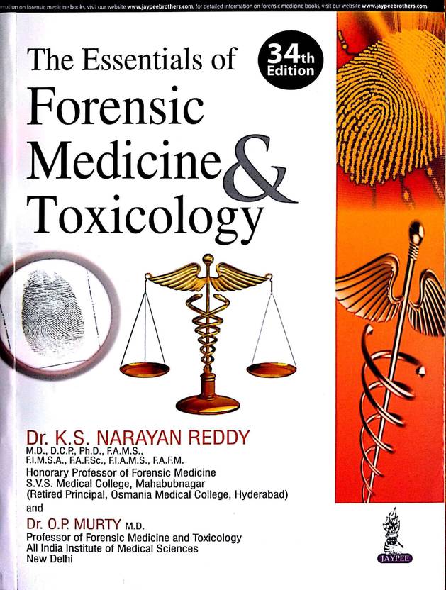 Essentials of Forensic Medicine and Toxicology: Buy Essentials of Forensic Medicine and ...