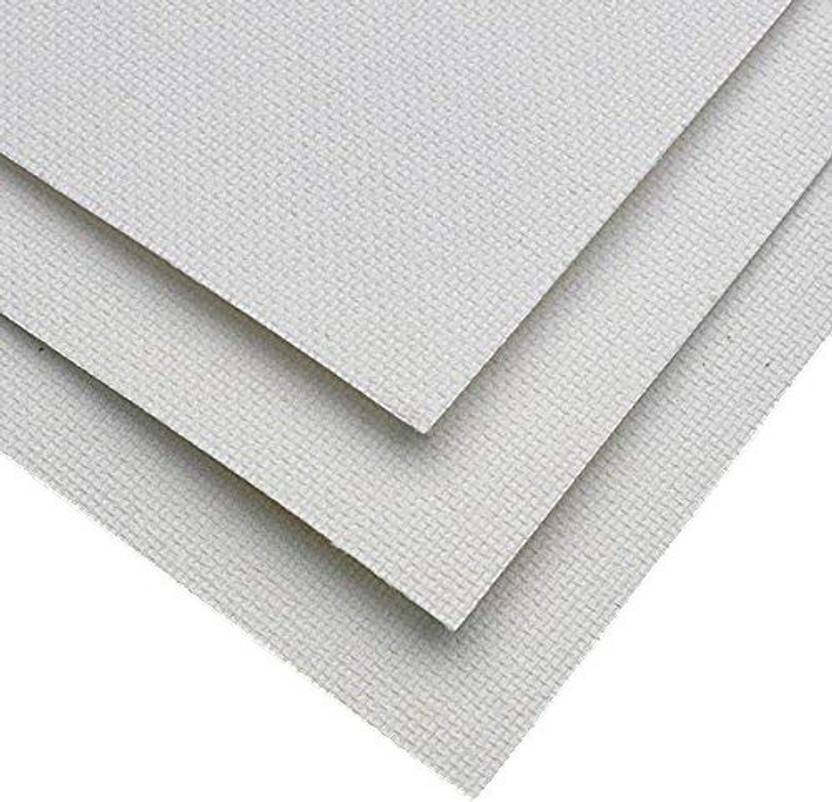 Flipkart.com | Ikshu Canvas Paper 25 Sheets UNRULD. A4 256 gsm Canvas ...
