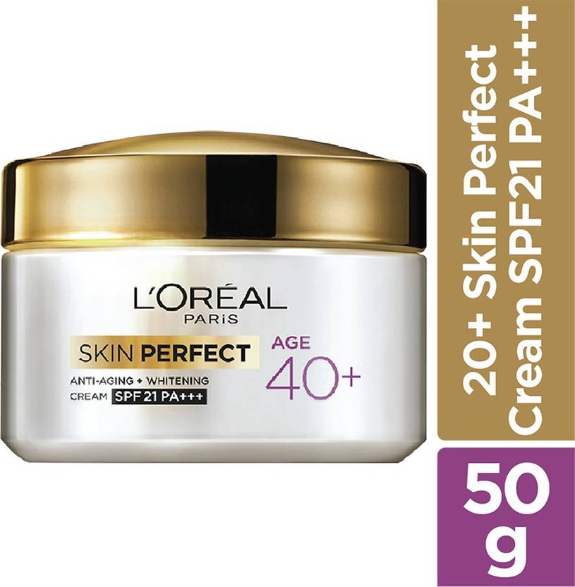 L'Oréal Paris Skin Perfect 40+ Cream With SPF 21 PA+++| Anti-Aging ...