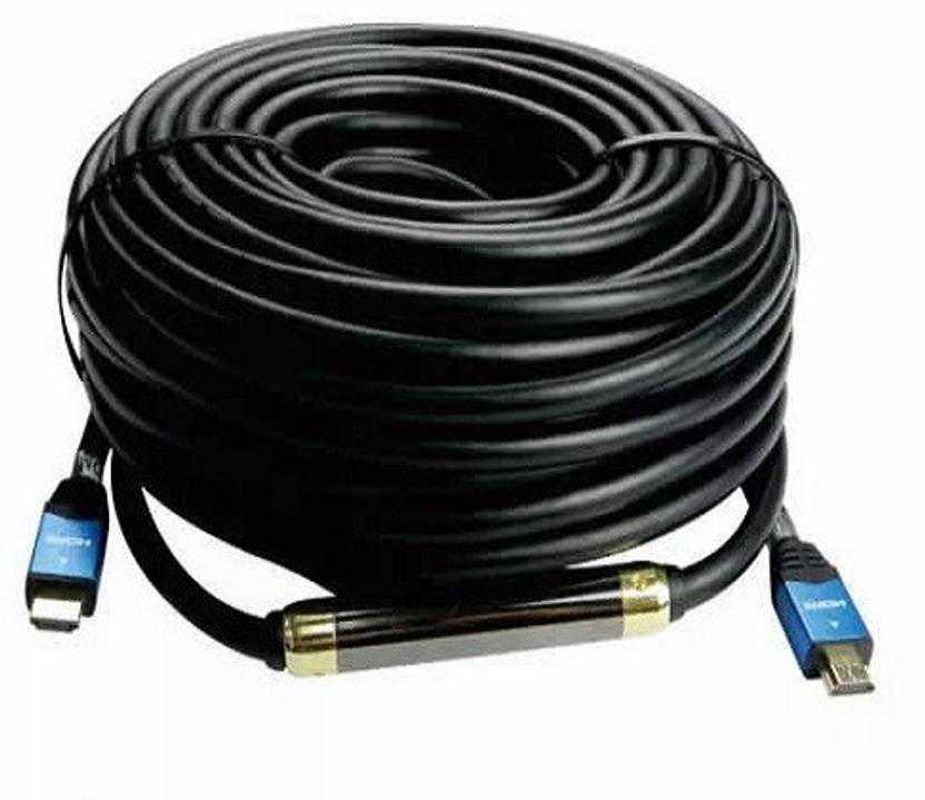techut HDMI Cable 40 m 40 MTR 4K 3D 1080P RESOLUTION GOLD PLATED 1.4V2 ...