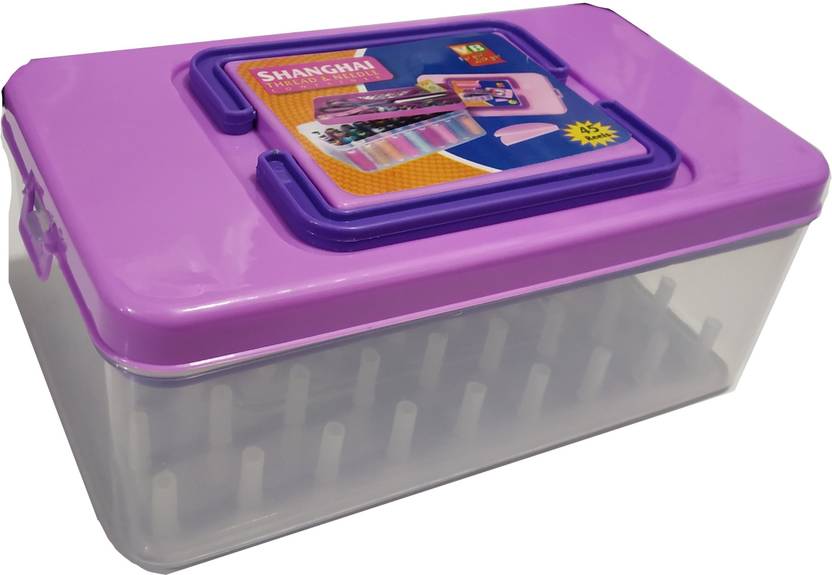 SHANGHAI Sewing Thread Box & Needle Storage Box Sewing Kit Price in ...