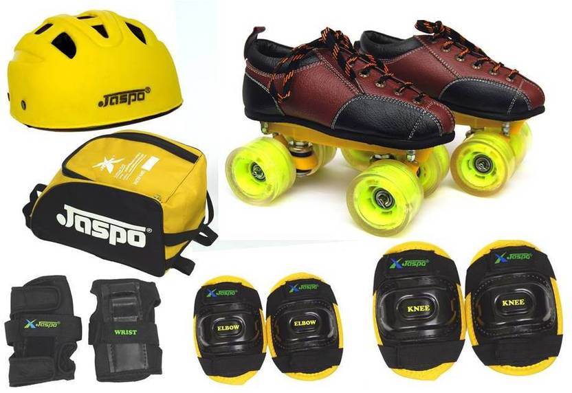 Jaspo Whoosh Pro Shoe Skates Combo Foot length 24.4 cms Size : 4 UK ...