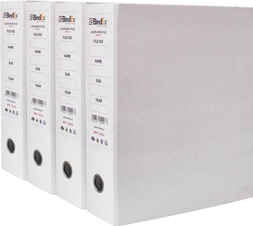 Flipkart.com | bindex Cardboard Office Lever Arch Box File White ... Flipkart.com | bindex Cardboard Office Lever Arch Box File White ...