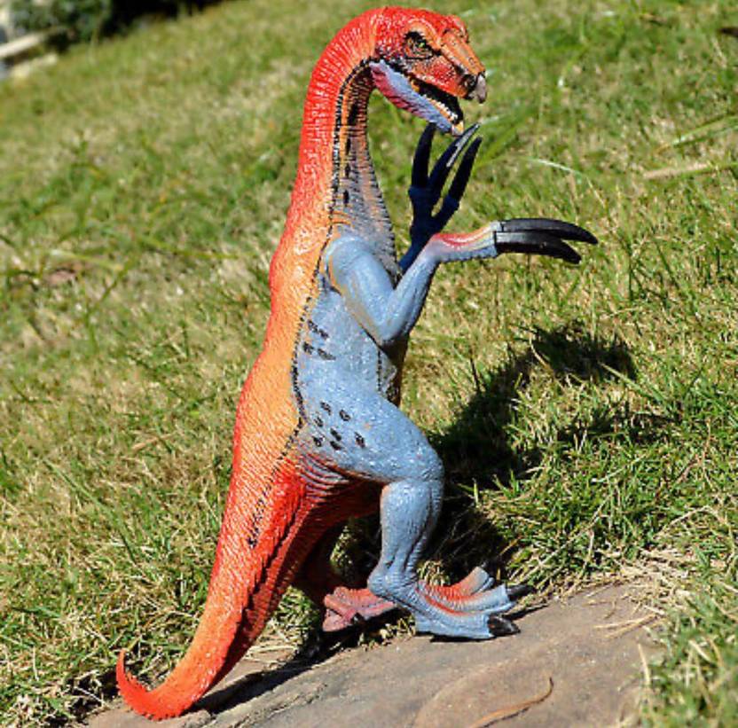 Mubco Small T-REX Jurassic Therizinosaurus Dinosaur Toy Action Figure ...