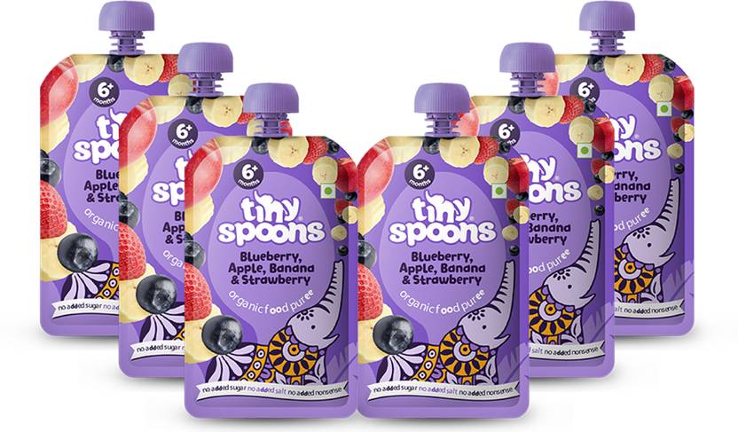 Tiny Spoons 100% Organic Baby Food Puree Made in Europe - for age above ...