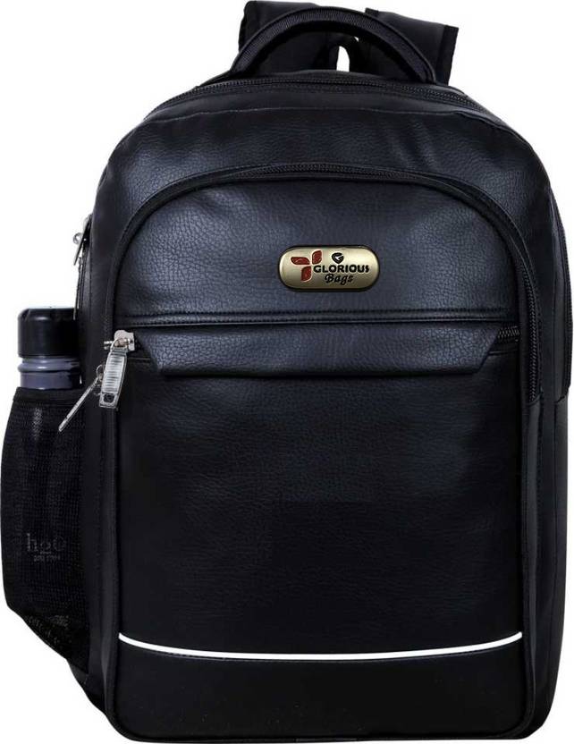 GLORIOUS GB Foam Leather Backpack Men & Women Office, Travel & Laptop ...