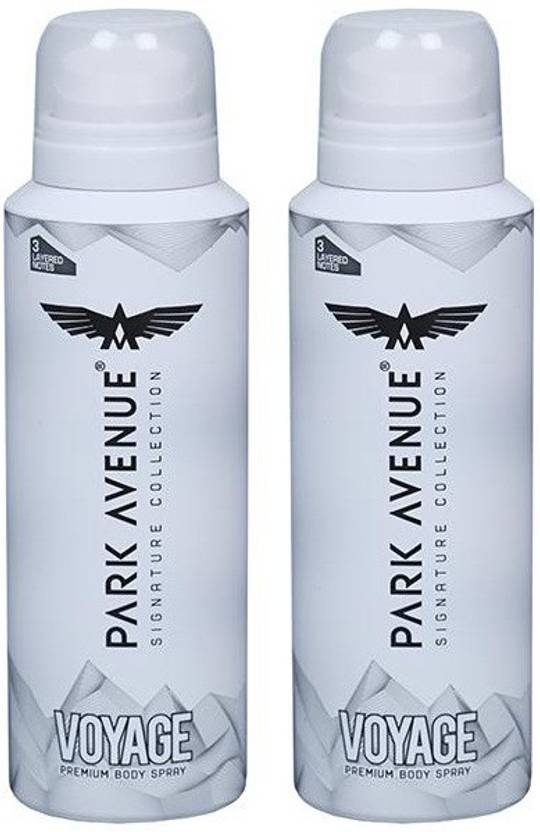 PARK AVENUE Voyage Signature Collection Premium body spray (150ml X2Nos ...
