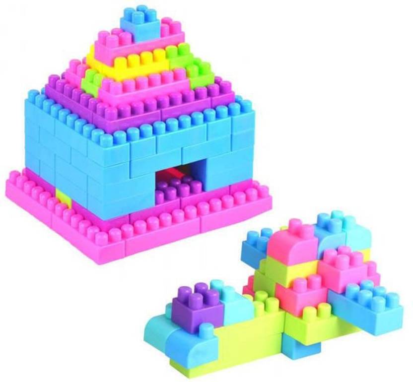 TamBoora BEST QUALITY Building Blocks for Kids, (92 Pieces +8 Tyres ...
