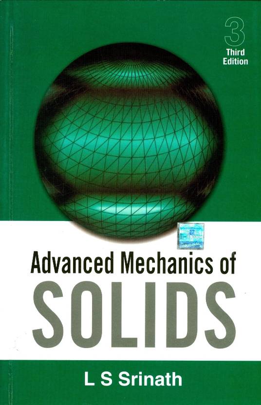 Advanced Mechanics of Solids: Buy Advanced Mechanics of Solids by ...