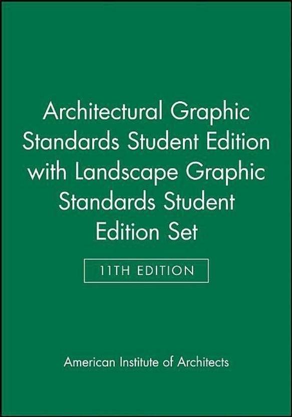 Architectural Graphic Standards 11 Edition Student Edition with ...
