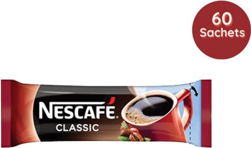 Nescafé Classic Single Serving Coffee - 60 Sachets Instant Coffee Price ...