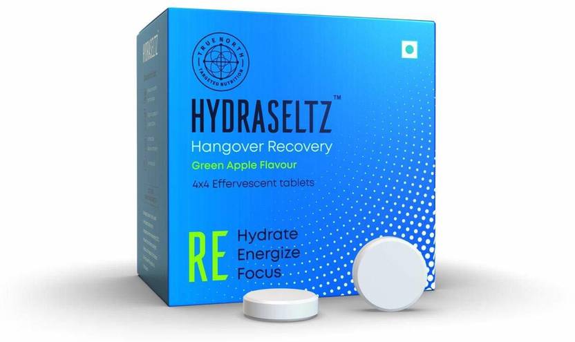 Hydraseltz Hangover Recovery Effervescent Tablets in Green Apple Flavor ...