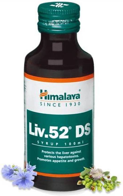 HIMALAYA Liv.52 DS Syrup 200ml help in double strength hepatospecific ...