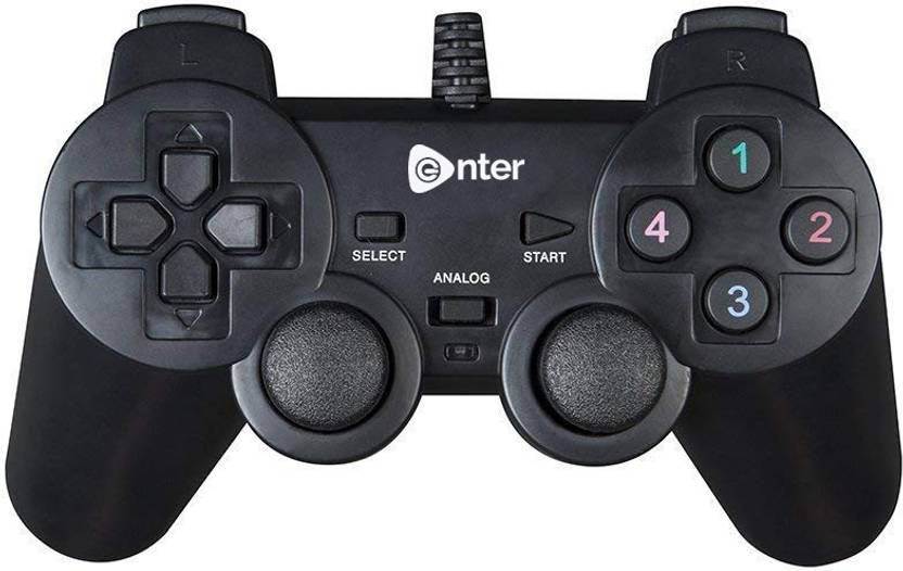 Enter USB Wired Game pad with vibration just plug and play E-GPV ...