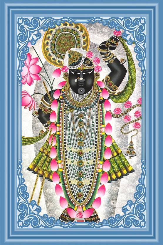 god & god's 46 cm Goverdhan Maharaj Sparkle Lamination Sticker 2161 ...