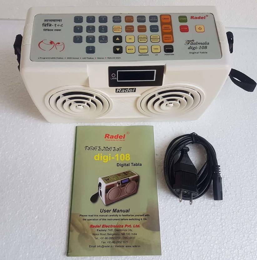 RADEL Digital Tabla Tabla Price in India - Buy RADEL Digital Tabla ...
