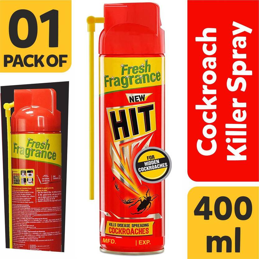 Hit Spray Crawling Insect Killer (400ml, Red) (Pack Of 01) - Buy Baby ...