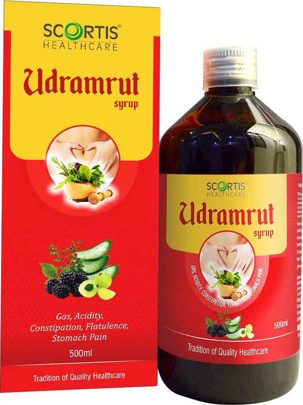 SCORTIS HEALTH CARE Udramrut Ayurvedic Digestion Syrup For Gas, Acidity ...