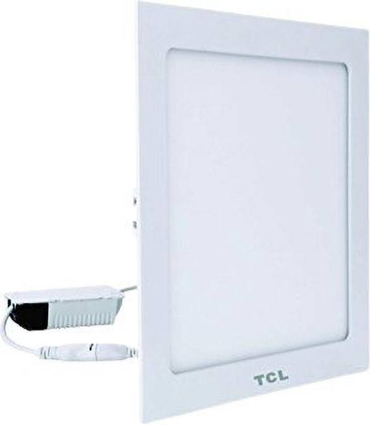 TCL LED ULTRA SLIM FLAT PANEL LIGHT - 20W - SQUARE- 6000K (COOL WHITE ...