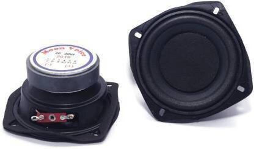 E-ivsaJ 4 Inch Powerful Subwoofer 4 Ohm 30 Watt 4 Inch Subwoofer 4 Ohm ...