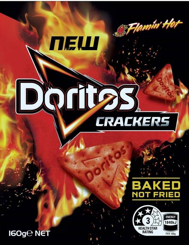 DORITOS Crackers Flamin' Hot Flavour Baked, 160g Assorted Price in ...