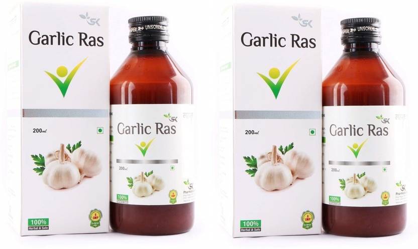 S K Pharmacuticals Pure Garlic Ras-Natural Garlic Juice Health Drink ...
