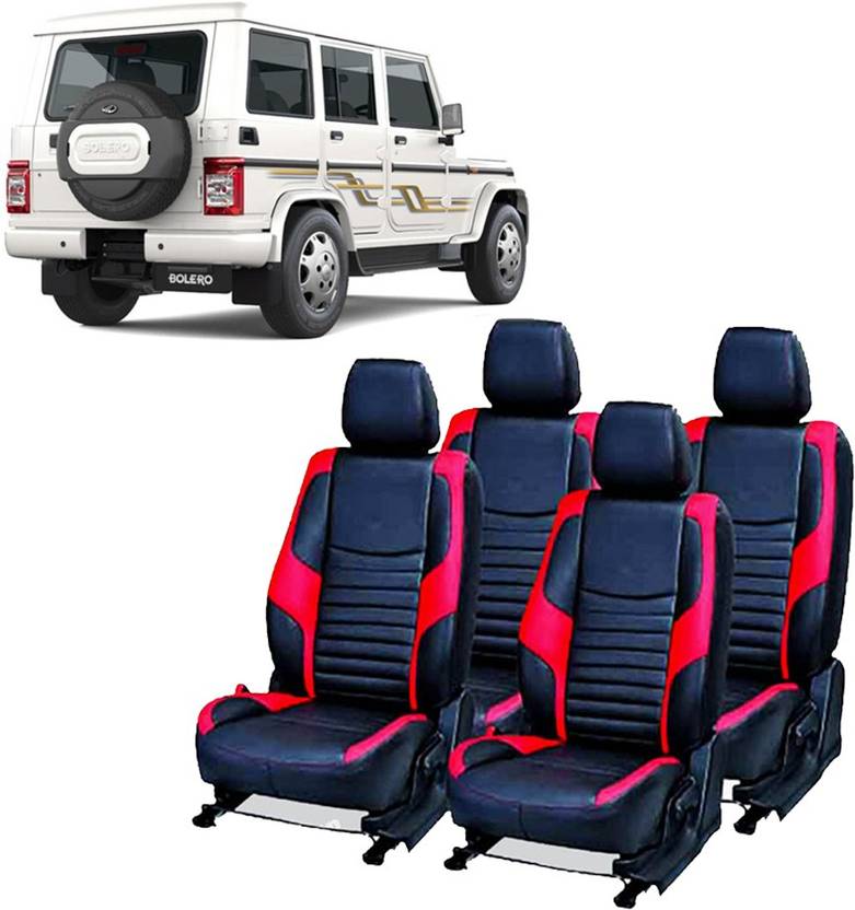 JMDi PU Leather Car Seat Cover For Mahindra Bolero 7S Price in India ...