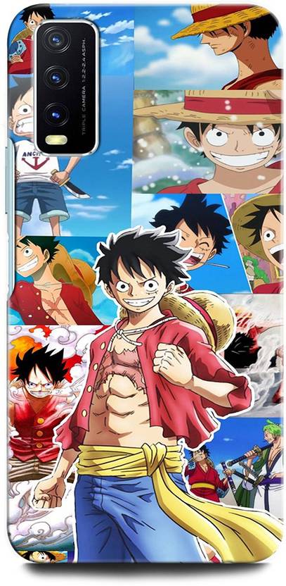 ORBIQE Back Cover for Vivo Y20 V2029 LUFFY ONE PIECE, LUFFY, ANIME ...