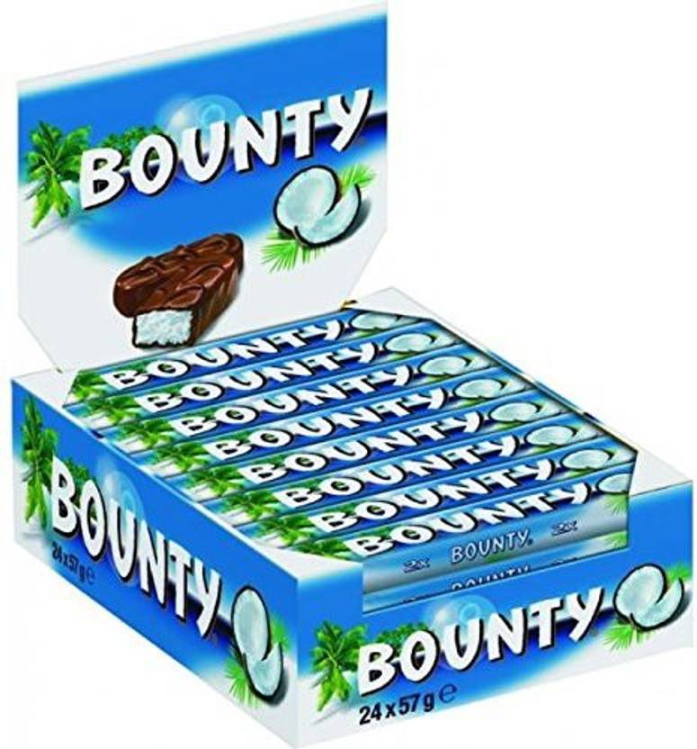 BOUNTY Chocolate 57g Pack of 24 Bars Price in India - Buy BOUNTY ...