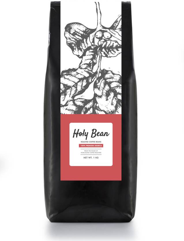 Holy Bean 100% Arabica - Roasted Coffee Whole Beans - Pack of 1 KG ...