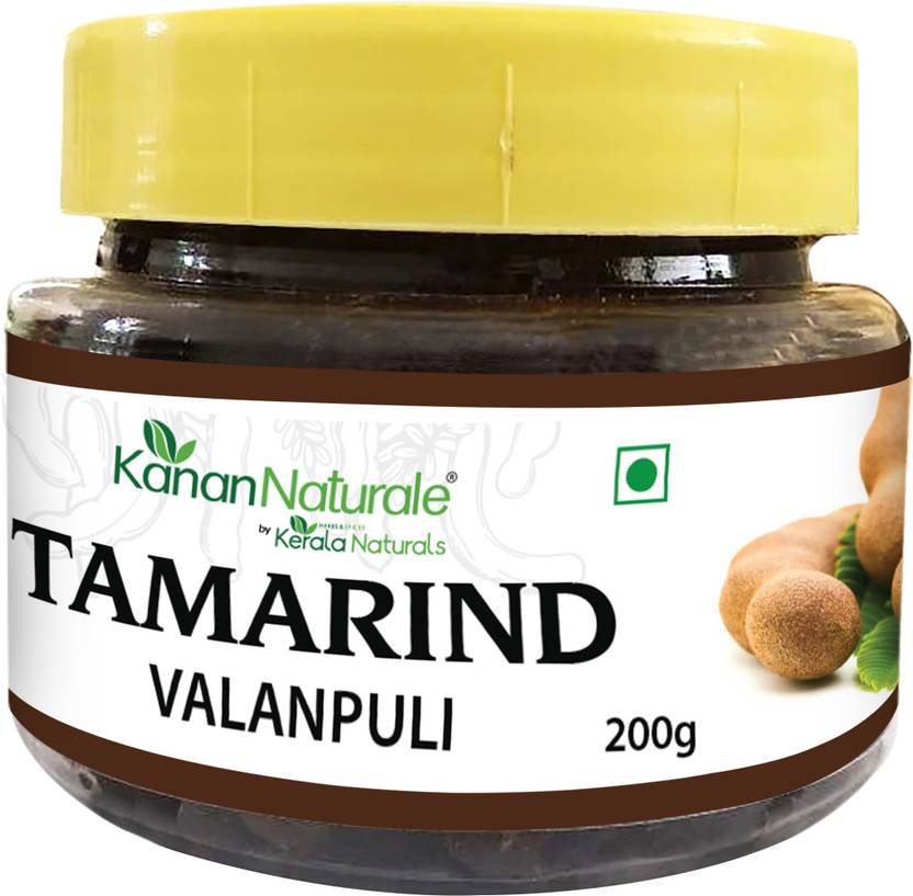 Kerala Naturals Dried Tamarind 200gm - Valan Puli (Imli) Price in India ...