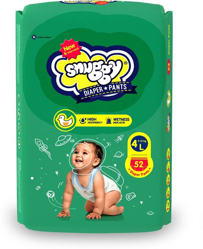 snuggy Diaper Pants Easy Large - L - Buy 52 snuggy Soft Nonwoven Pant ...