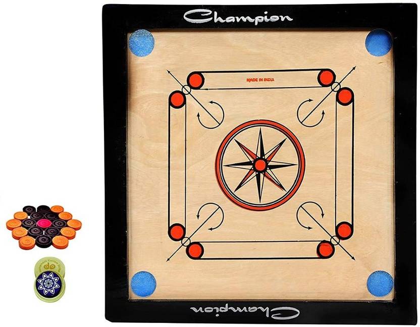 VHN Matte Finish Waterproof Small SIze(20inches) Carrom Board With ...