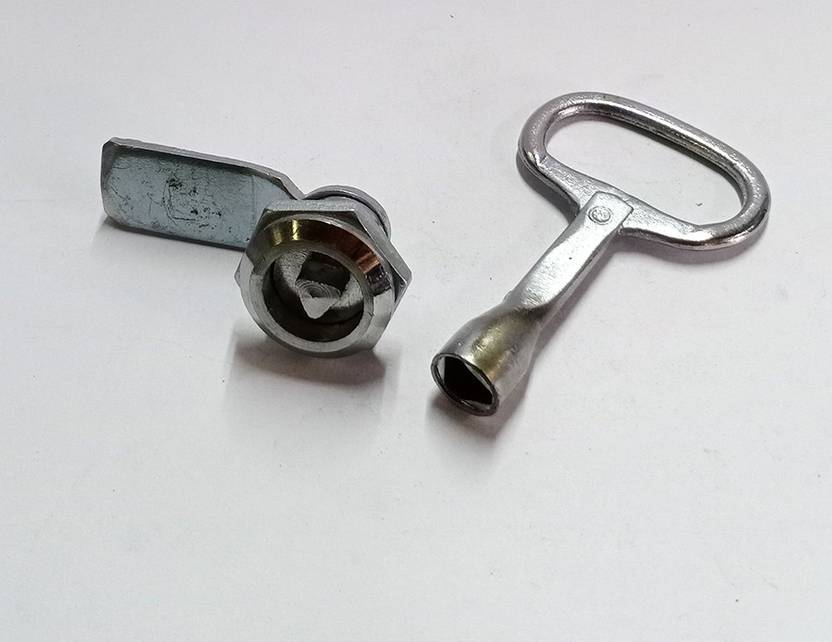 Hardware Panel Lock Socket Key Male Threaded (1 Set ) Triangle Shape ...