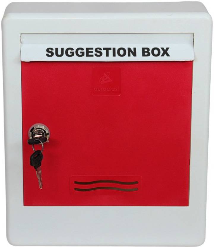 AURA PLAST Multipurpose with Lock Wall Mounted Suggestion Box ... AURA PLAST Multipurpose with Lock Wall Mounted Suggestion Box ...