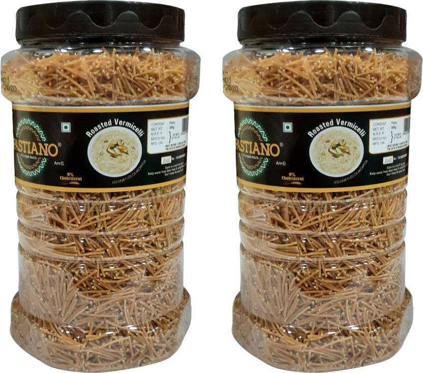 PASTIANO Roasted (Sewai)- Pack of 2- 500 gms each Vermicelli 1 kg Price ...