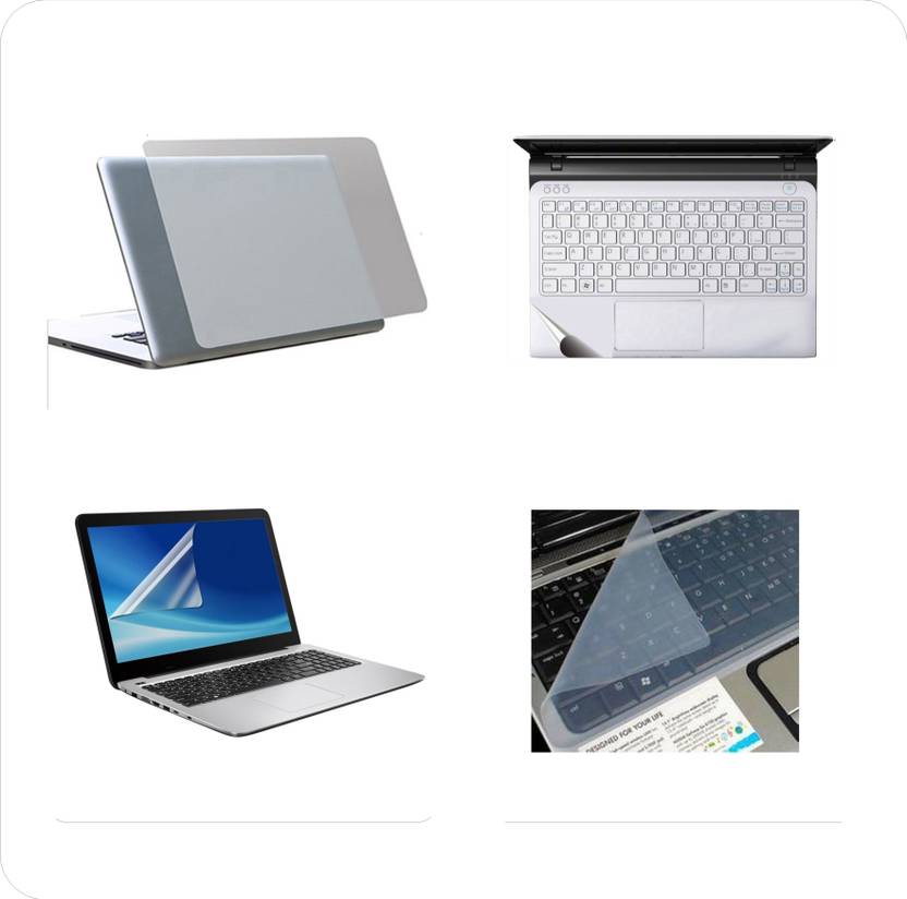 Namo Art 4in1 Combo - Transparent Laptop Skin Stickers, Screen Guard ...
