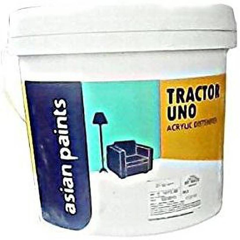 Asian Paints Tractor Uno Acrylic Distemper (White, 10 L) white ...